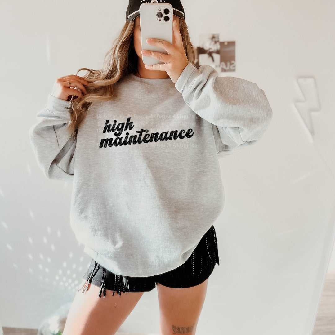 HIGH MAINTENANCE – SSavvy Designs