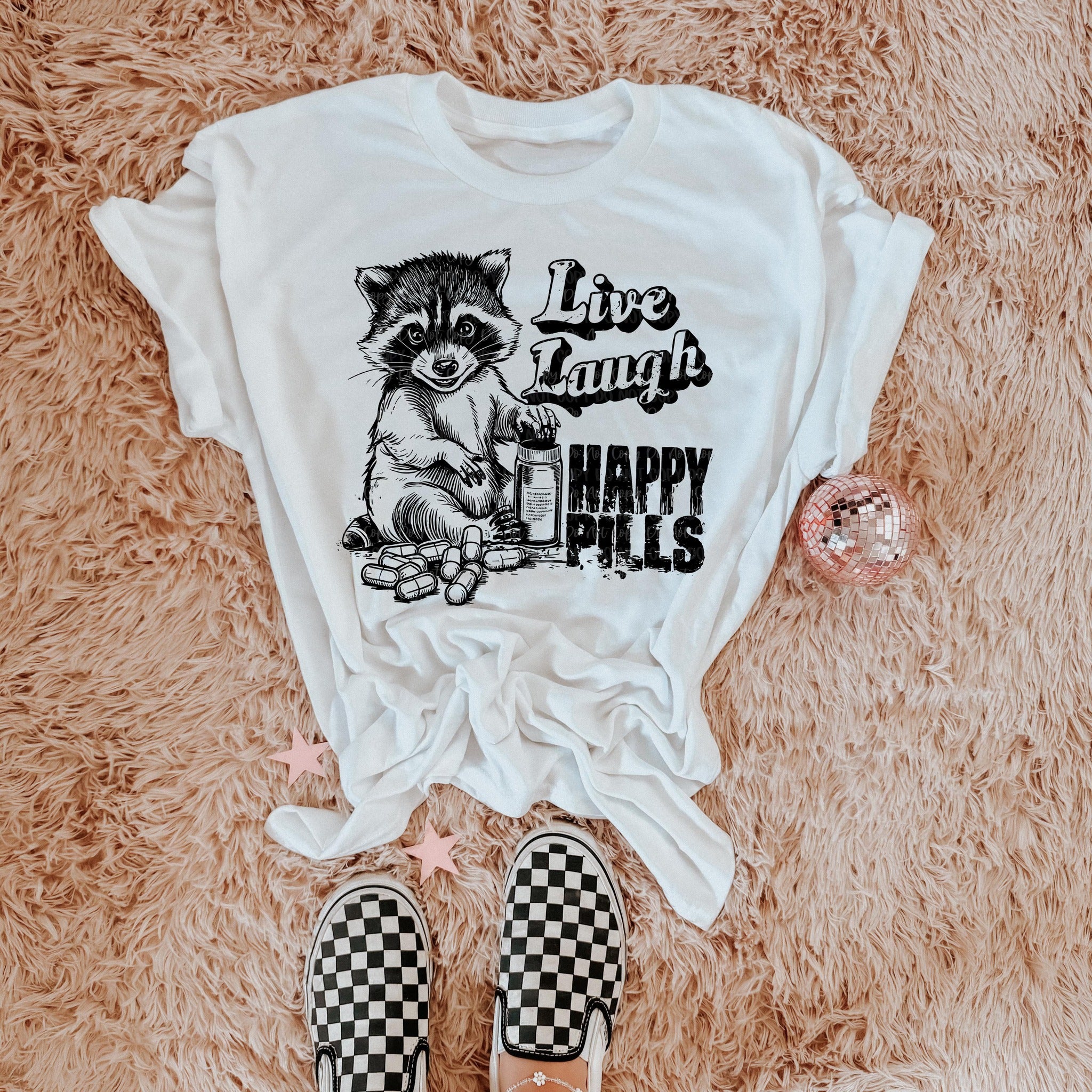 LIVE LAUGH HAPPY PILLS – SSavvy Designs